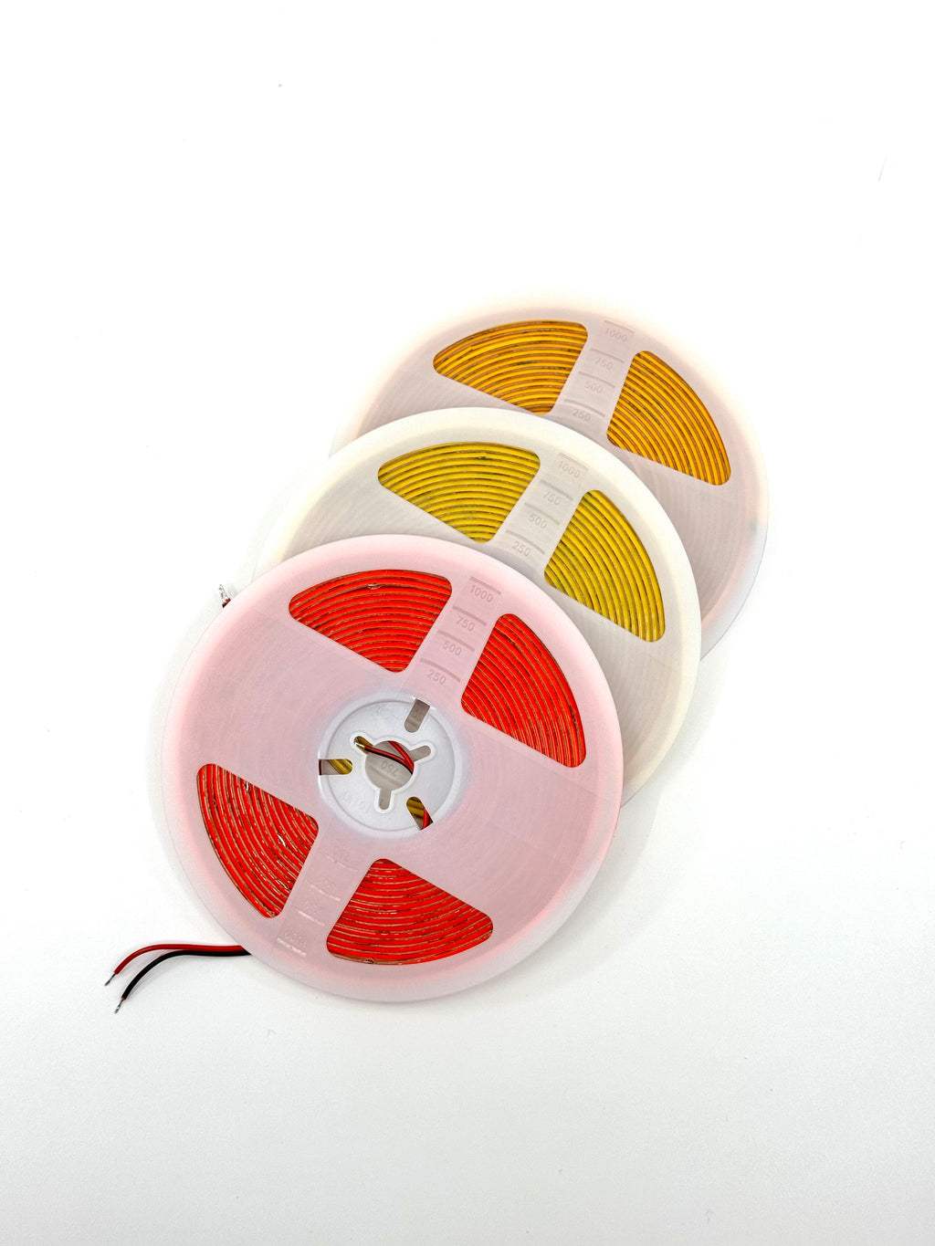 12V LED COB Strip - 384 LEDs, 7W, 3mm Wide, 5M Roll - Energy Efficient ...